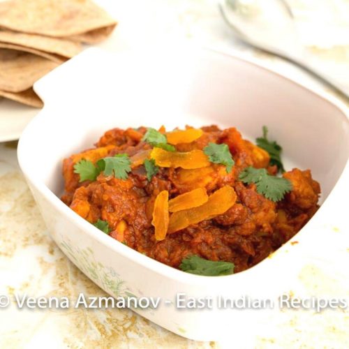 Apricot Chicken Curry - East Indian Recipe