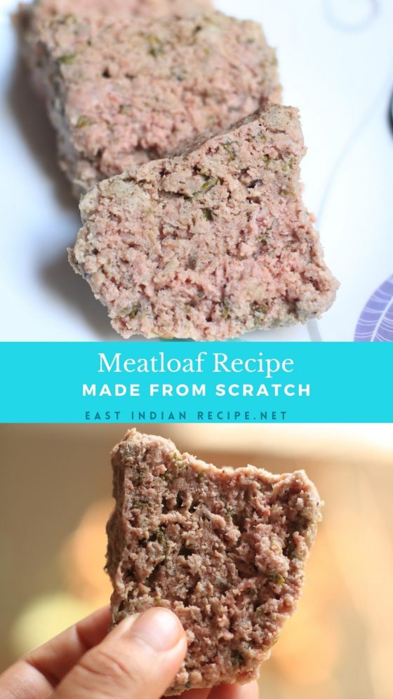 Meatloaf Recipe - Steamed or Baked - East Indian Recipes