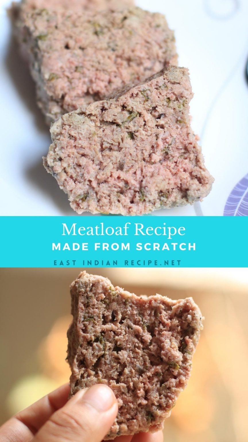 Meatloaf Recipe - Steamed or Baked - East Indian Recipes
