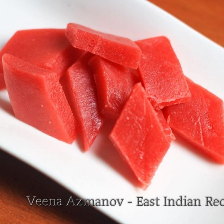 Guava Fudge, Guava Cheese, Perad - East Indian Recipes
