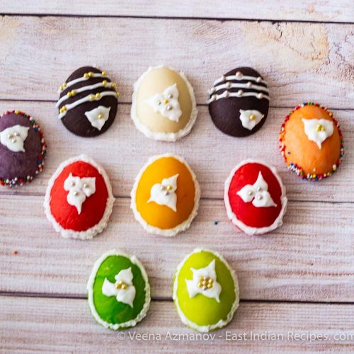 Marzipan Easter Eggs - East Indian Recipes