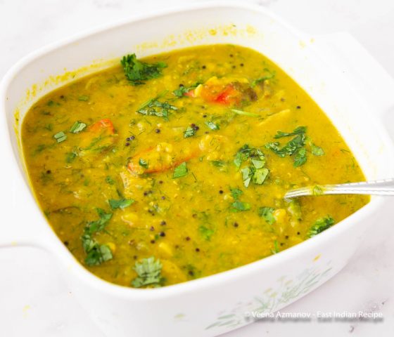 Yellow Dal - Yellow Lentil Recipe (Indian) - East Indian Recipes