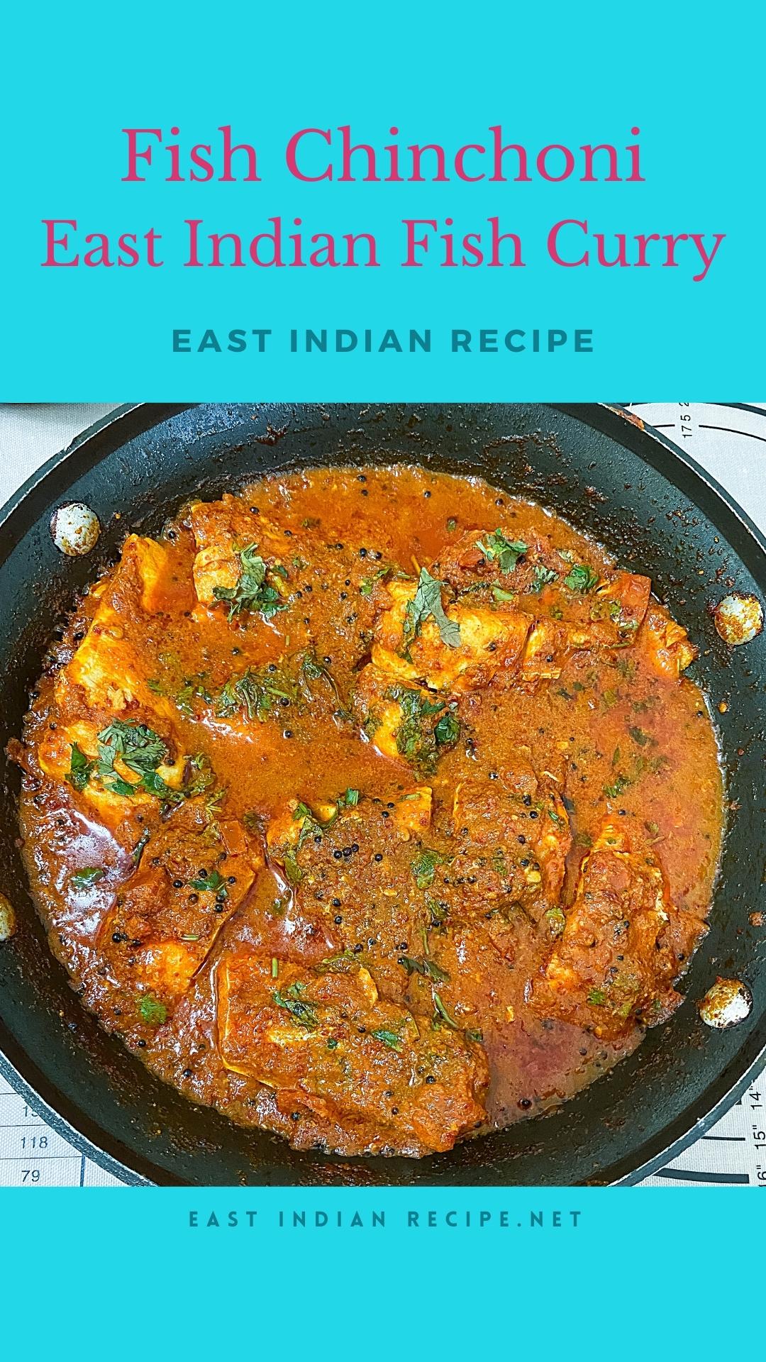 Fish Chinchoni - East Indian Fish Curry Recipe - East Indian Recipes