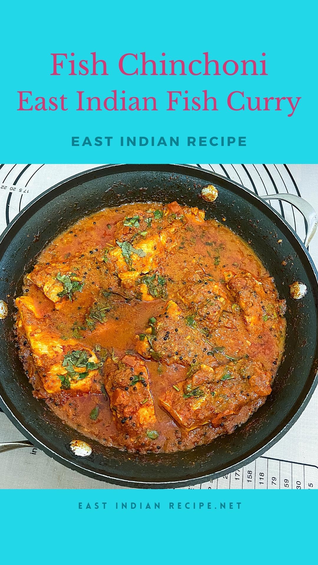 Fish Chinchoni - East Indian Fish Curry Recipe - East Indian Recipes