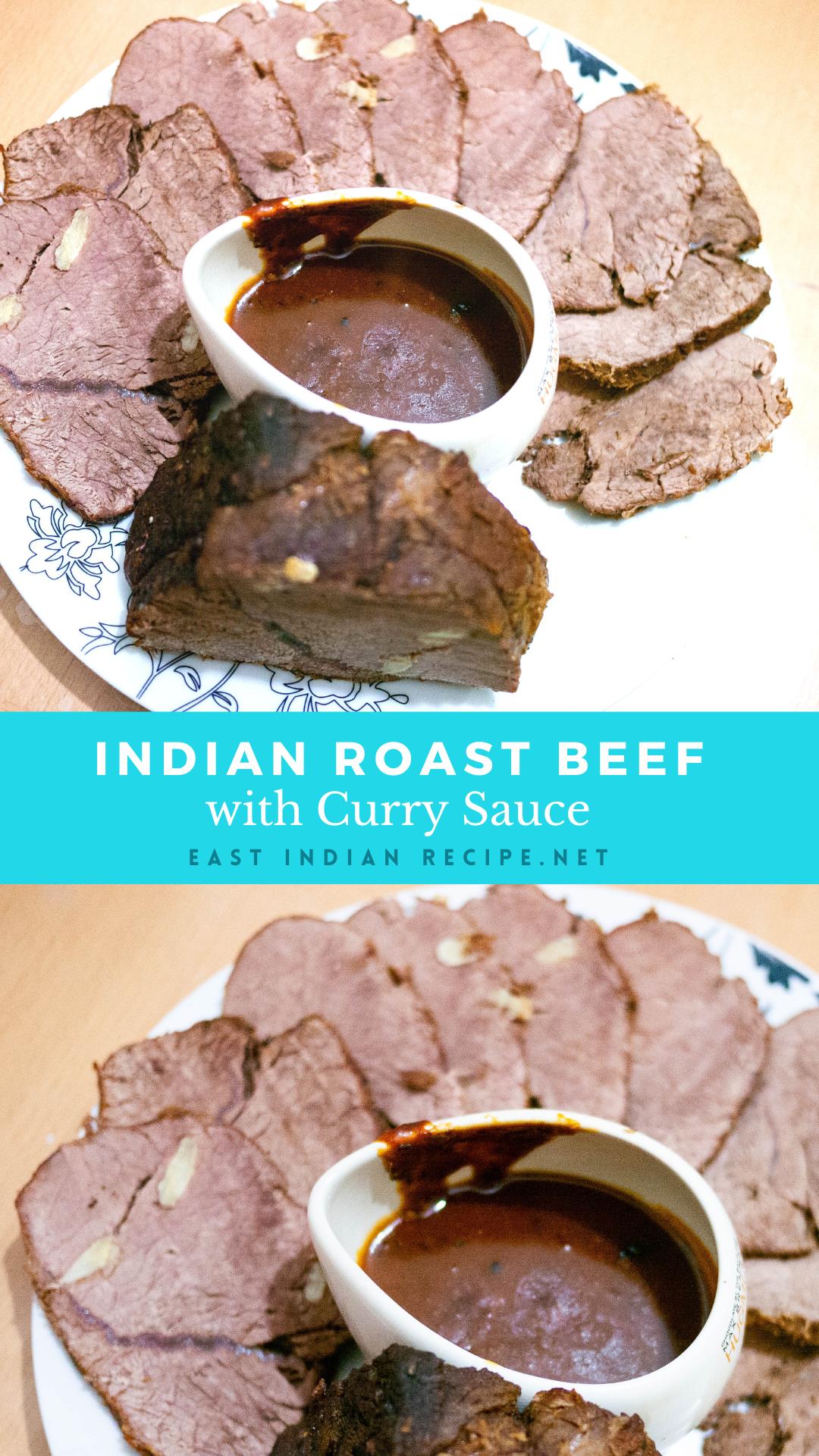 Indian Spiced Roast Beef with Curry Sauce - East Indian Recipes