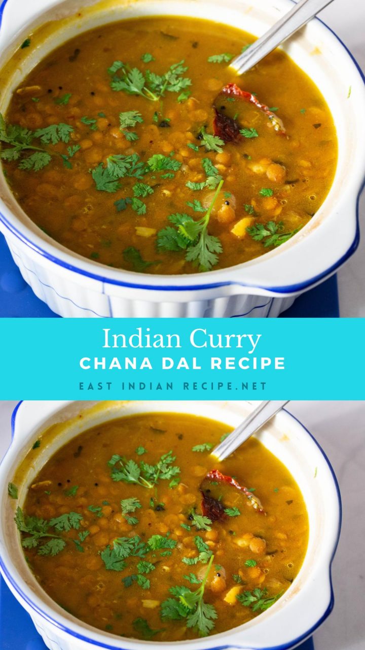 Easy Healthy Chana Dal or Split Chickpeas Curry - East Indian Recipes