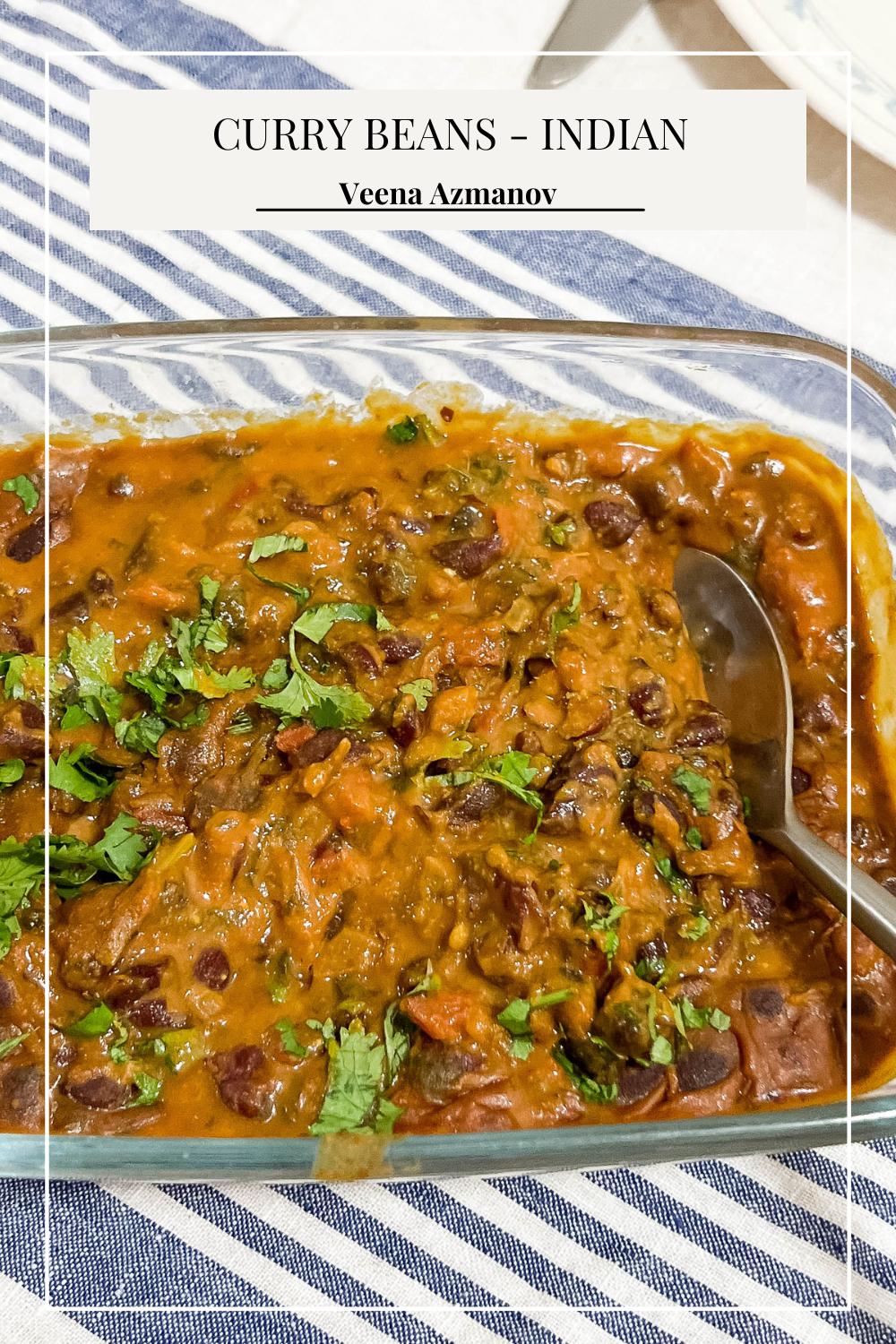 Indian Curry Beans – East Indian Recipes