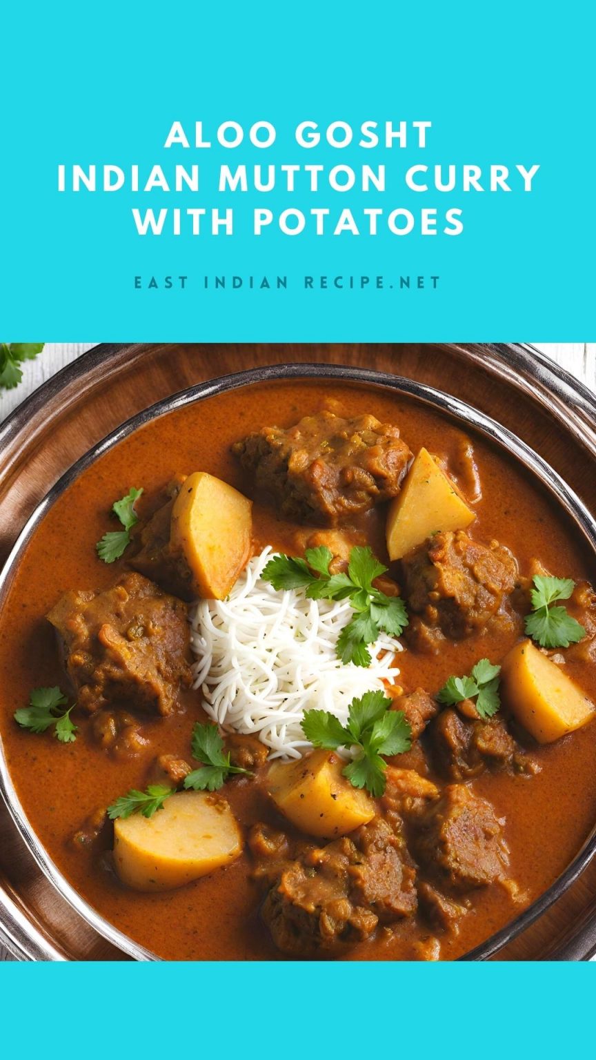 Aloo Gosht - Indian Lamb and Potato Curry Recipe - East Indian Recipes