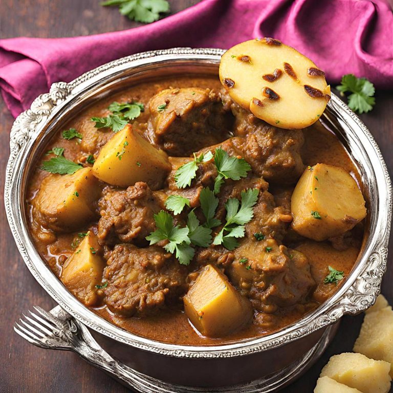 Aloo Gosht - Indian Lamb and Potato Curry Recipe - East Indian Recipes